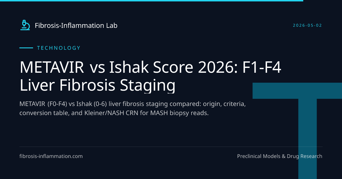 METAVIR vs Ishak: F1-F4 Liver Fibrosis Staging Guide | Accelerate Your ...